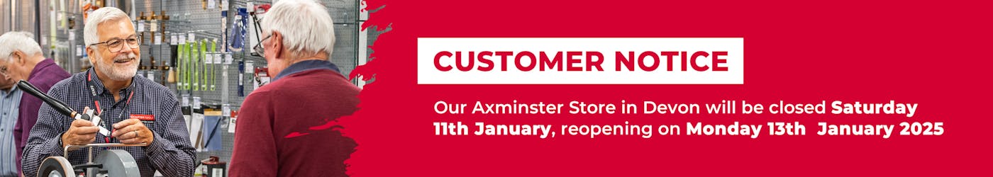 Axminster Store, Devon | Axminster Tools