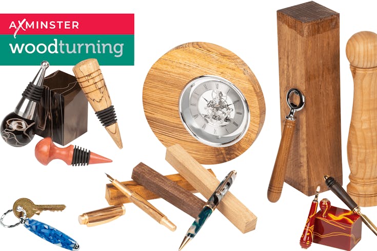 Axminster Woodturning Pen and Project Kits | Axminster Tools