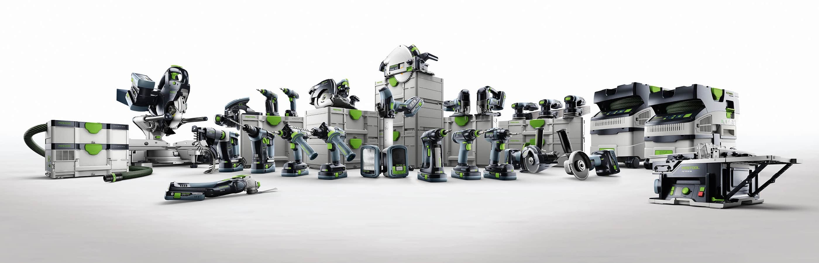The Festool 18V Family | Axminster Tools