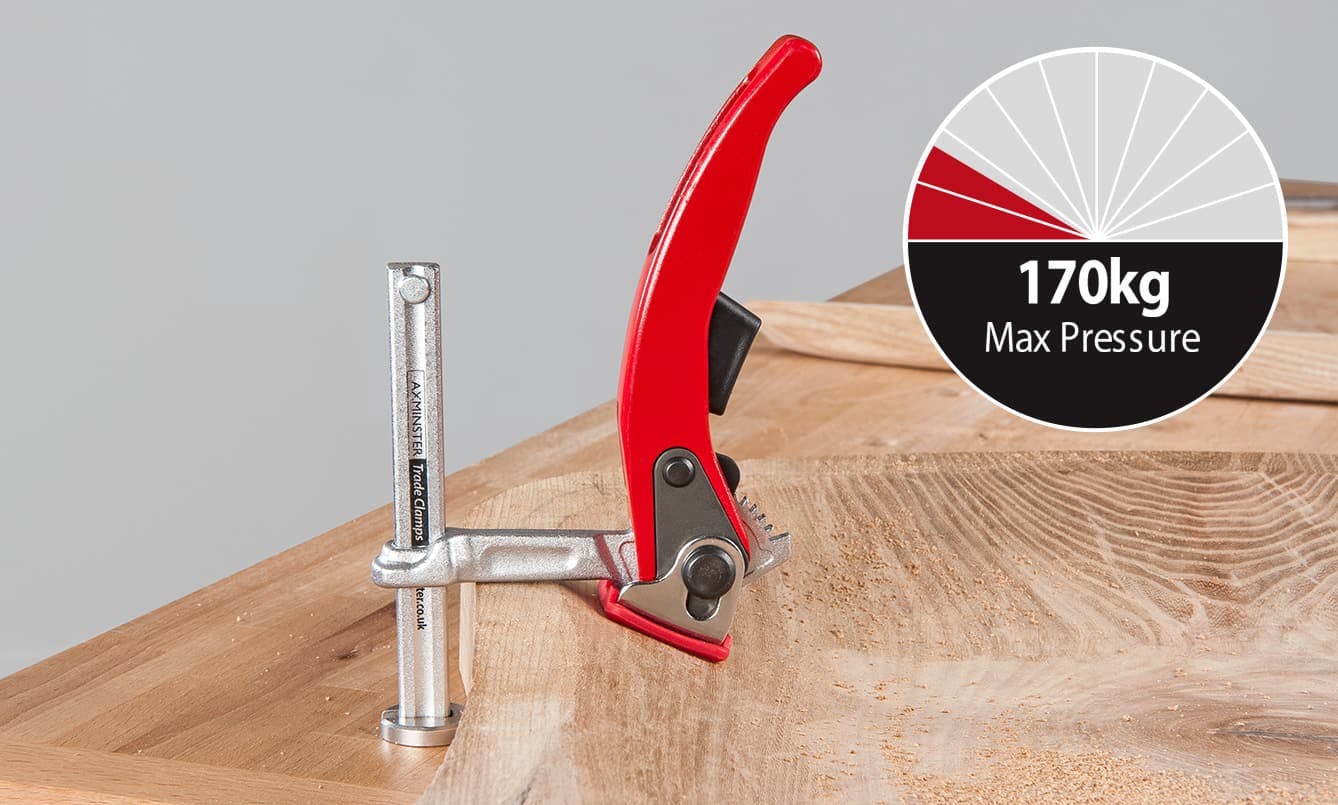 UJK Ratchet Hold Down Clamp | Axminster Tools