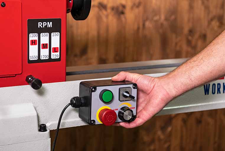 Axminster Workshop AW368WL Woodturning Lathe - 230V | Axminster Tools