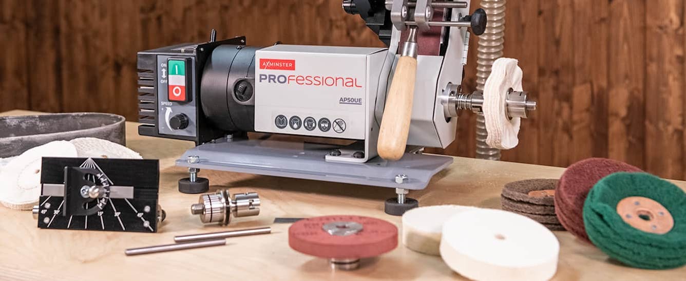 Axminster Professional Ultimate Edge V/Speed Sharpening System - 230V ...