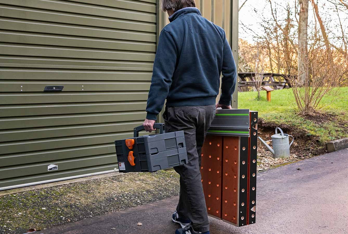 UJK Compact Multifunction Workbench | Axminster Tools