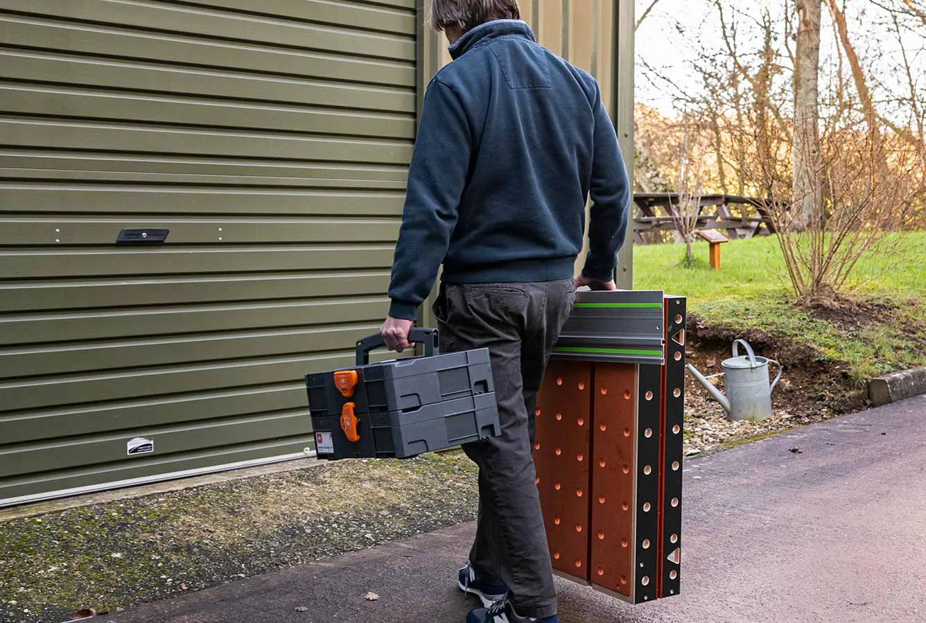 UJK Compact Multifunction Workbench | Axminster Tools