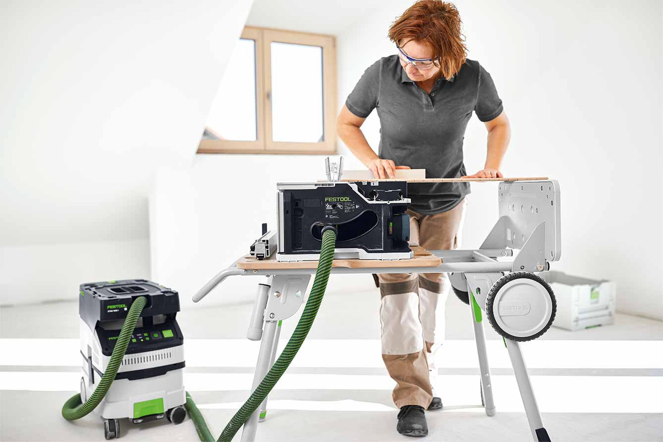 Festool CSC SYS 50 EBI-Basic Cordless Table Saw 18V (Body Only ...