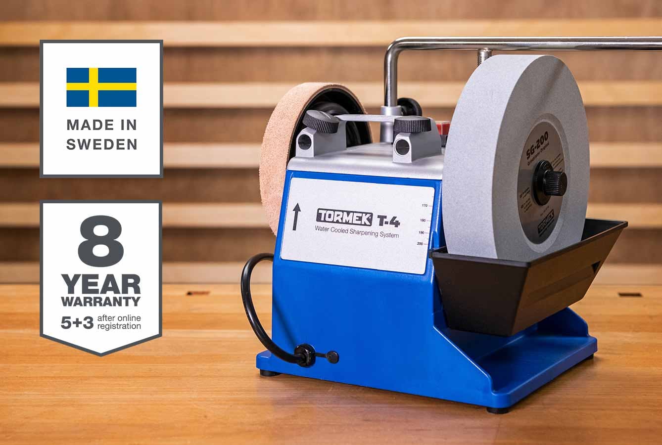 Tormek T-4 Original Sharpening System | Axminster Tools