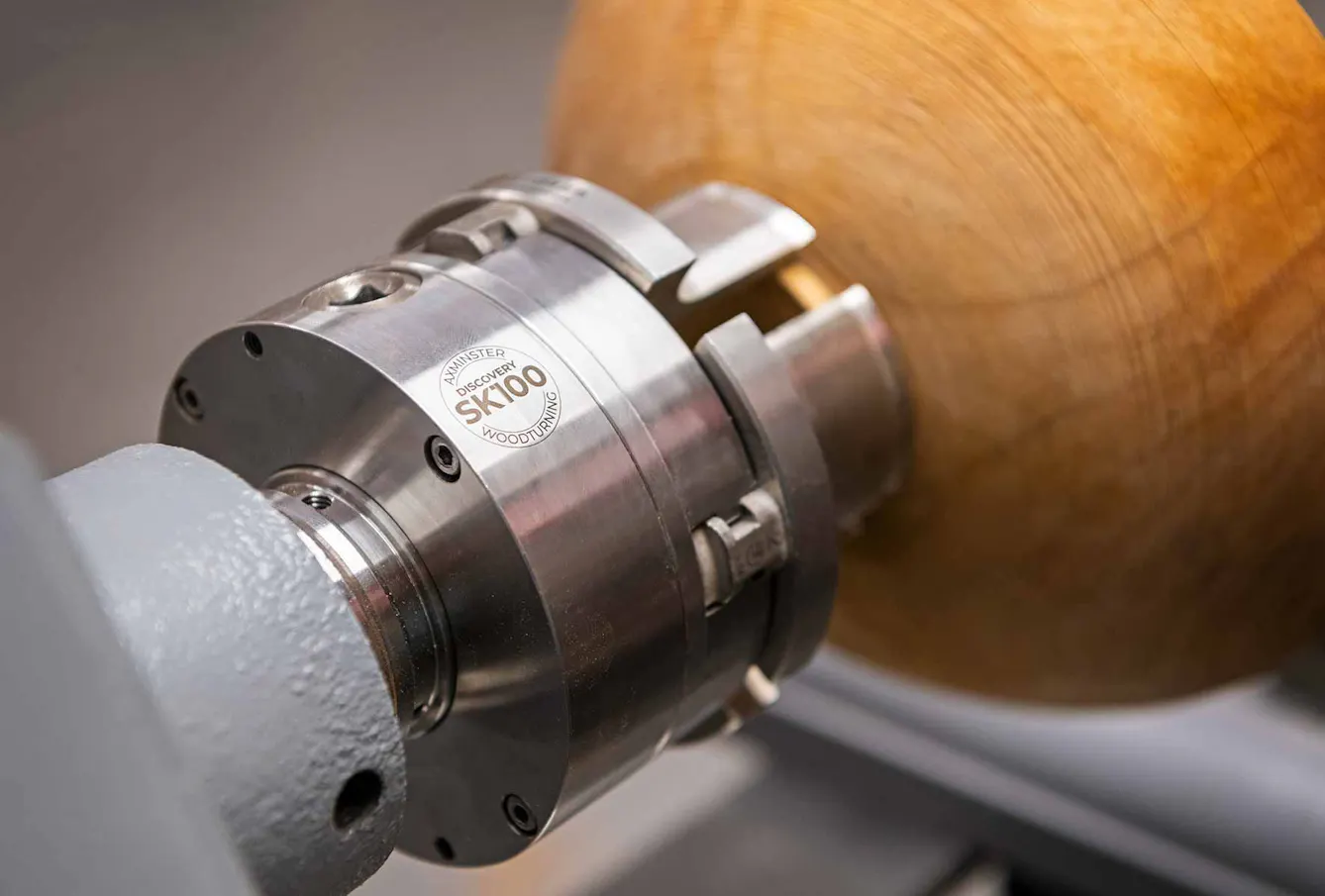 Axminster Woodturning Discovery SK100 Chuck Packages | Axminster Tools